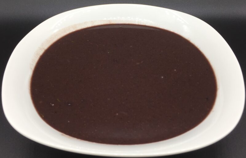 Black beans sauce (soup) – Sòs Pwa Nwa – Food